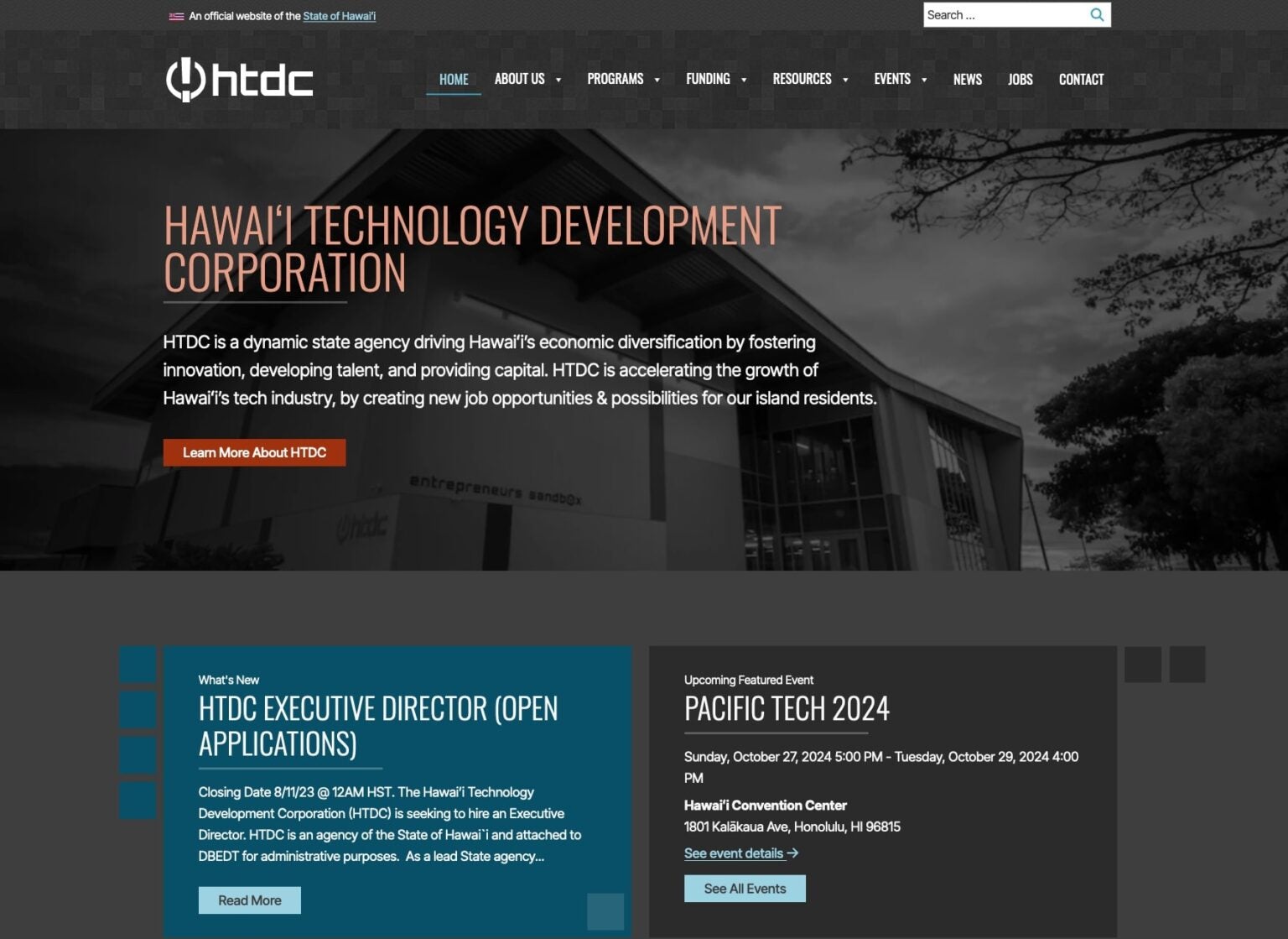 Hawaii Technology Development Corporation Launches Redesigned Website ...