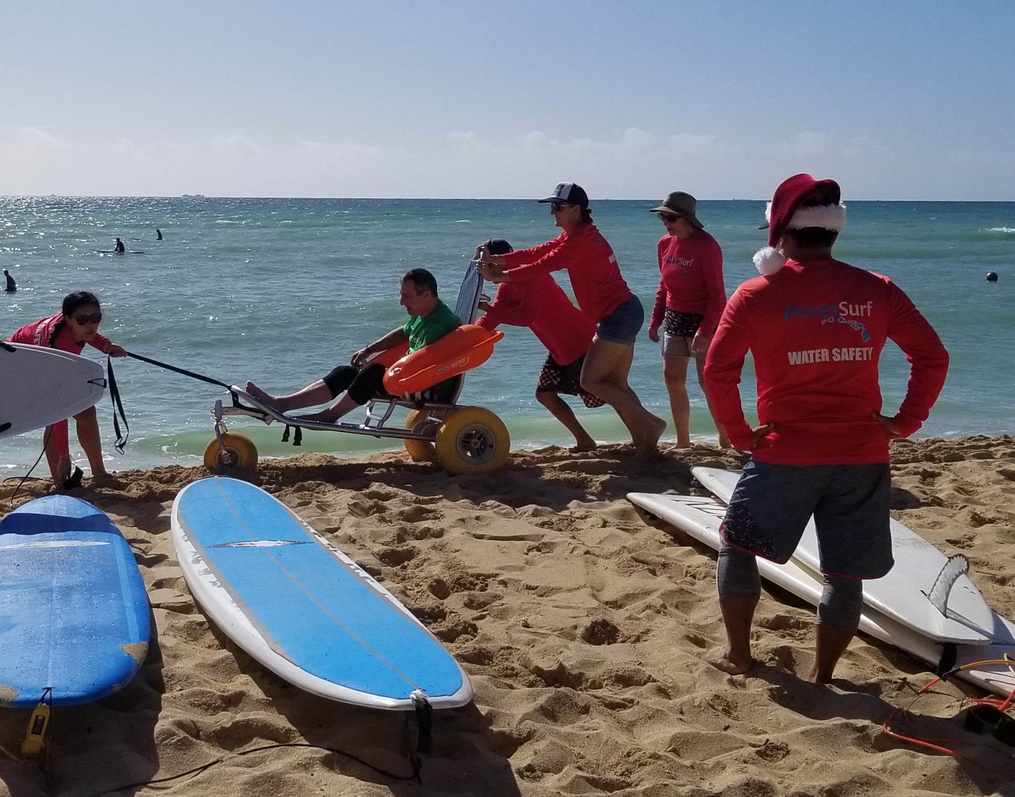 A Day at the Beach With AccesSurf – Tyler Hawaii