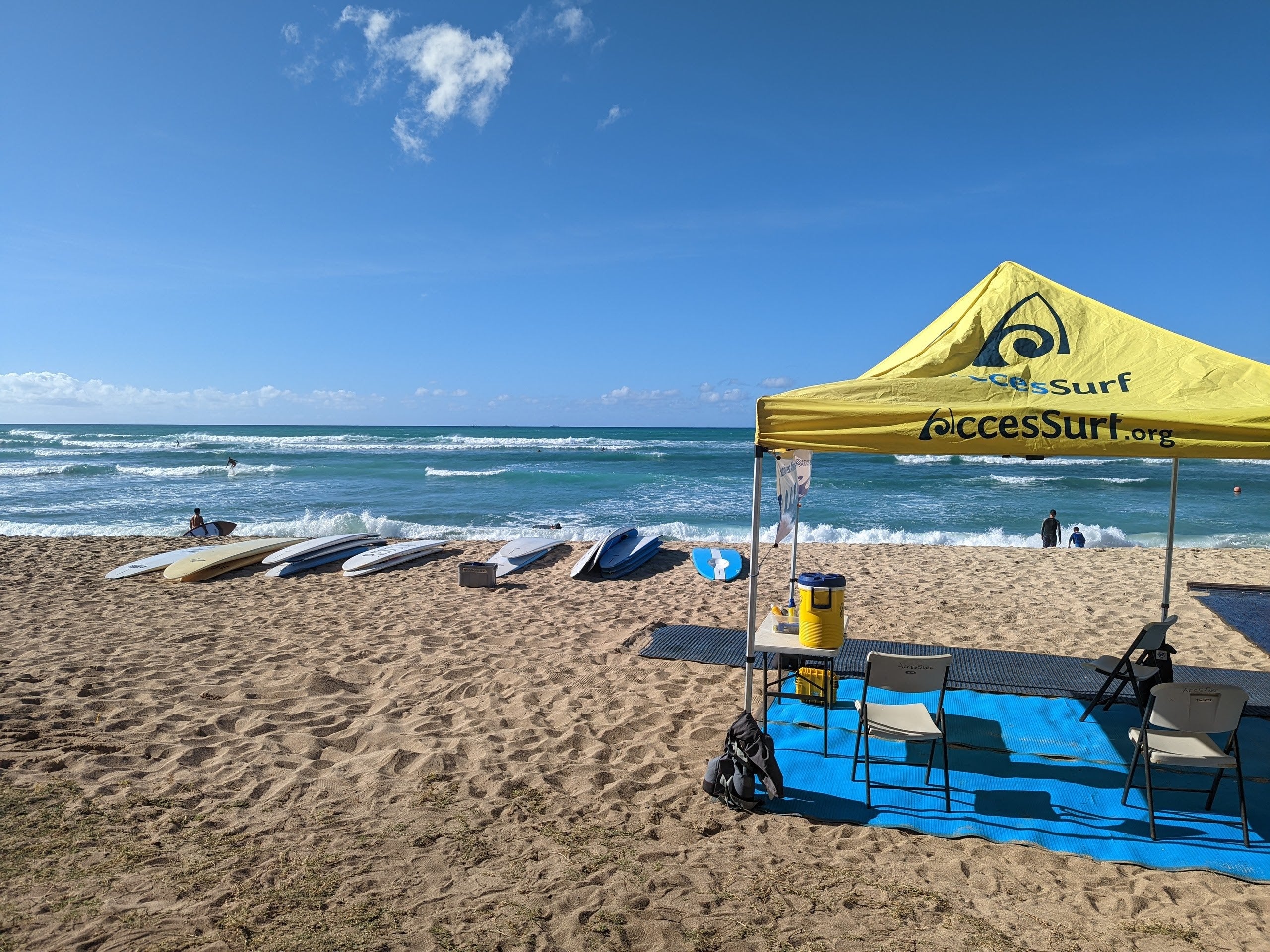 Volunteering With AccesSurf – Tyler Hawaii