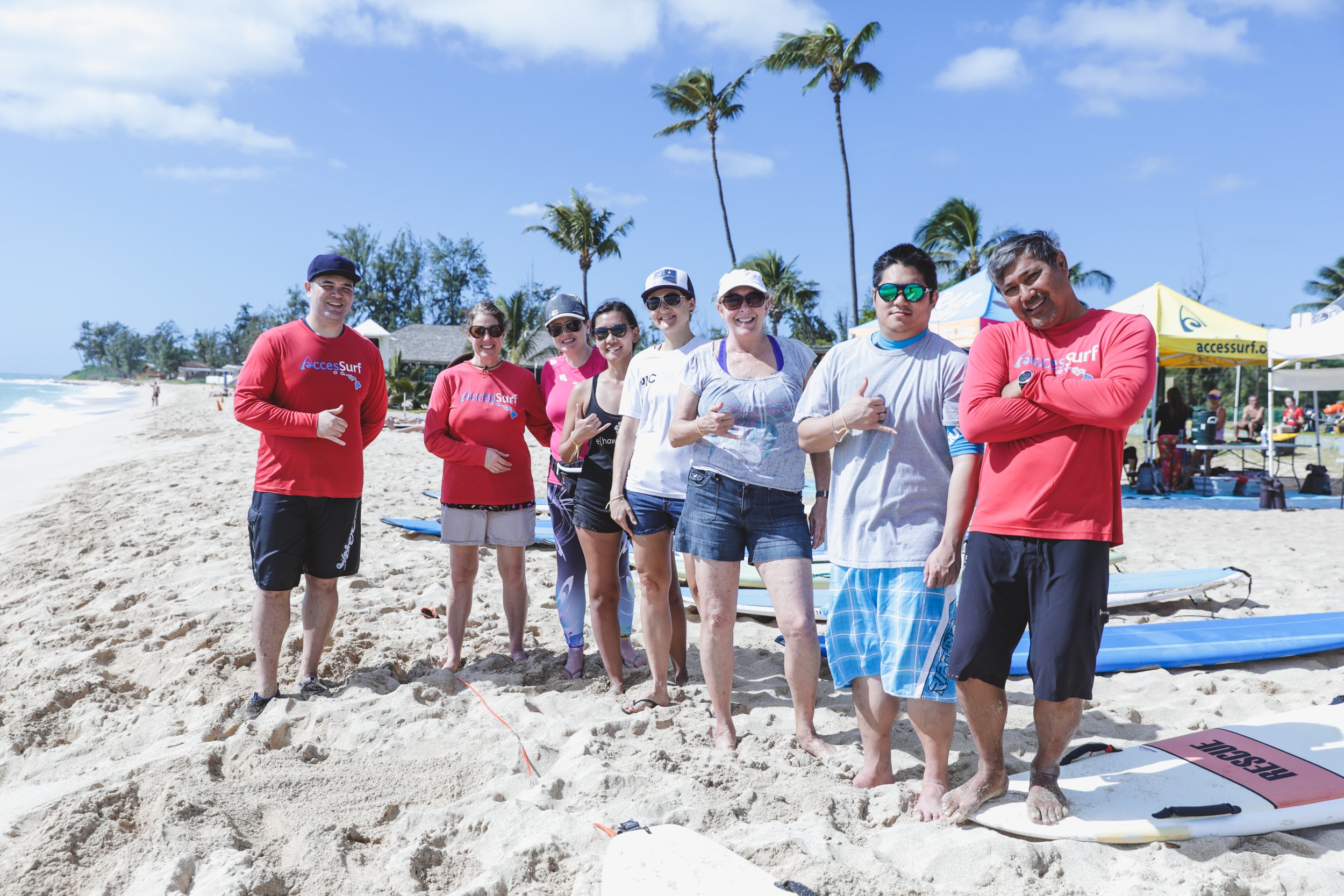 A Day at the Beach With AccesSurf – Tyler Hawaii