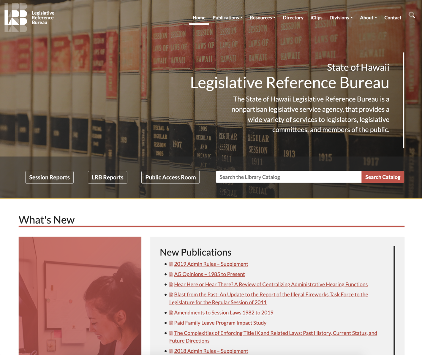 Legislative Reference Bureau – Tyler Hawaii