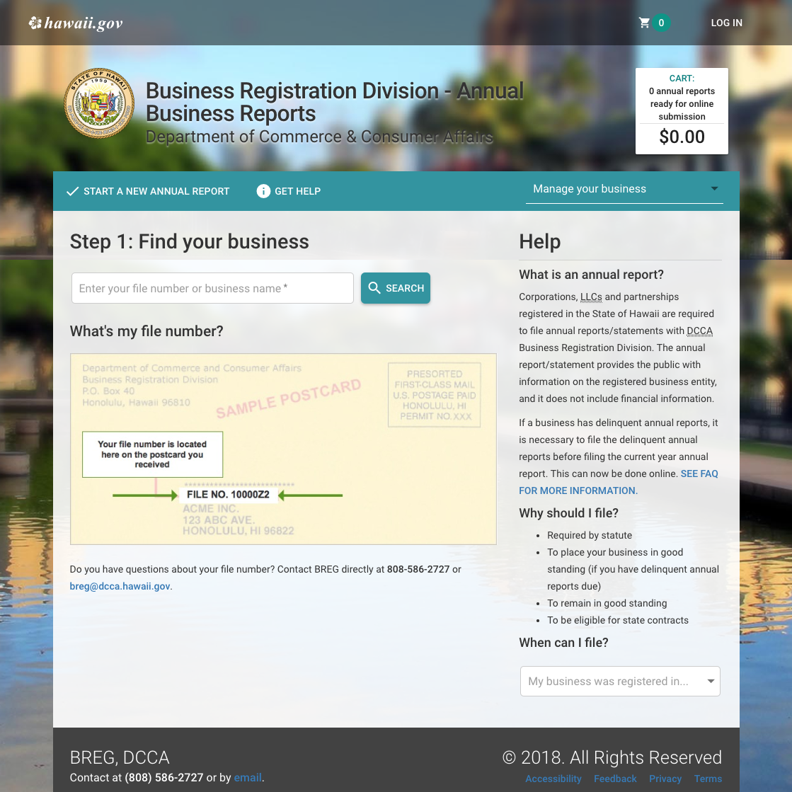 Annual Business Reports Redesign – Tyler Hawaii